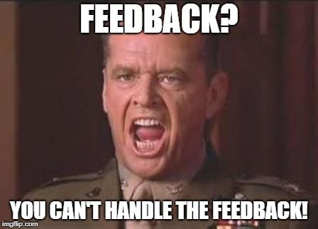FEEDBACK AND UNCOMFORTABLE CONVERSATIONS – “YOU HAVE SOMETHING IN YOUR ...